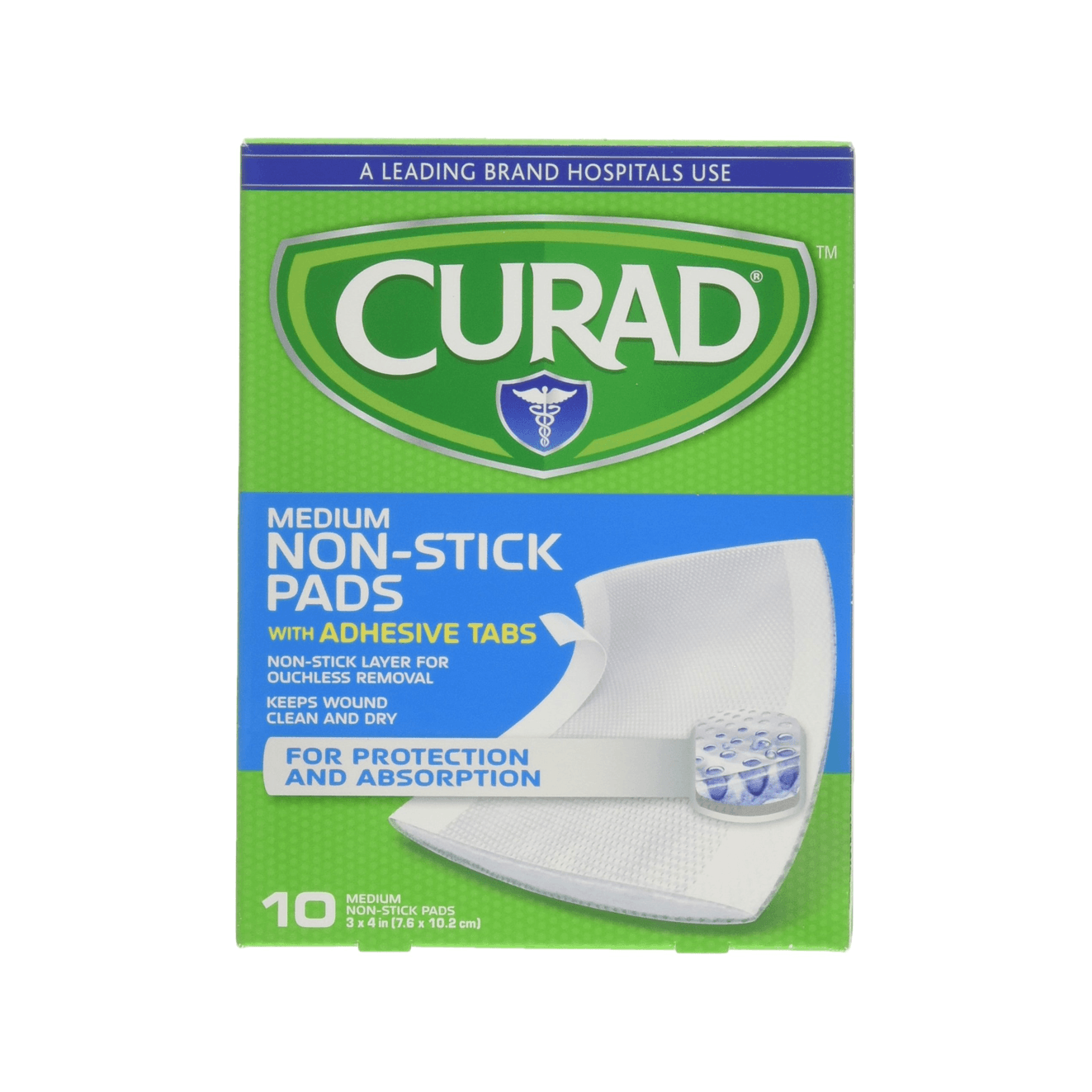 Las Almohadillas Antiadherentes Curad Sensitive Spots