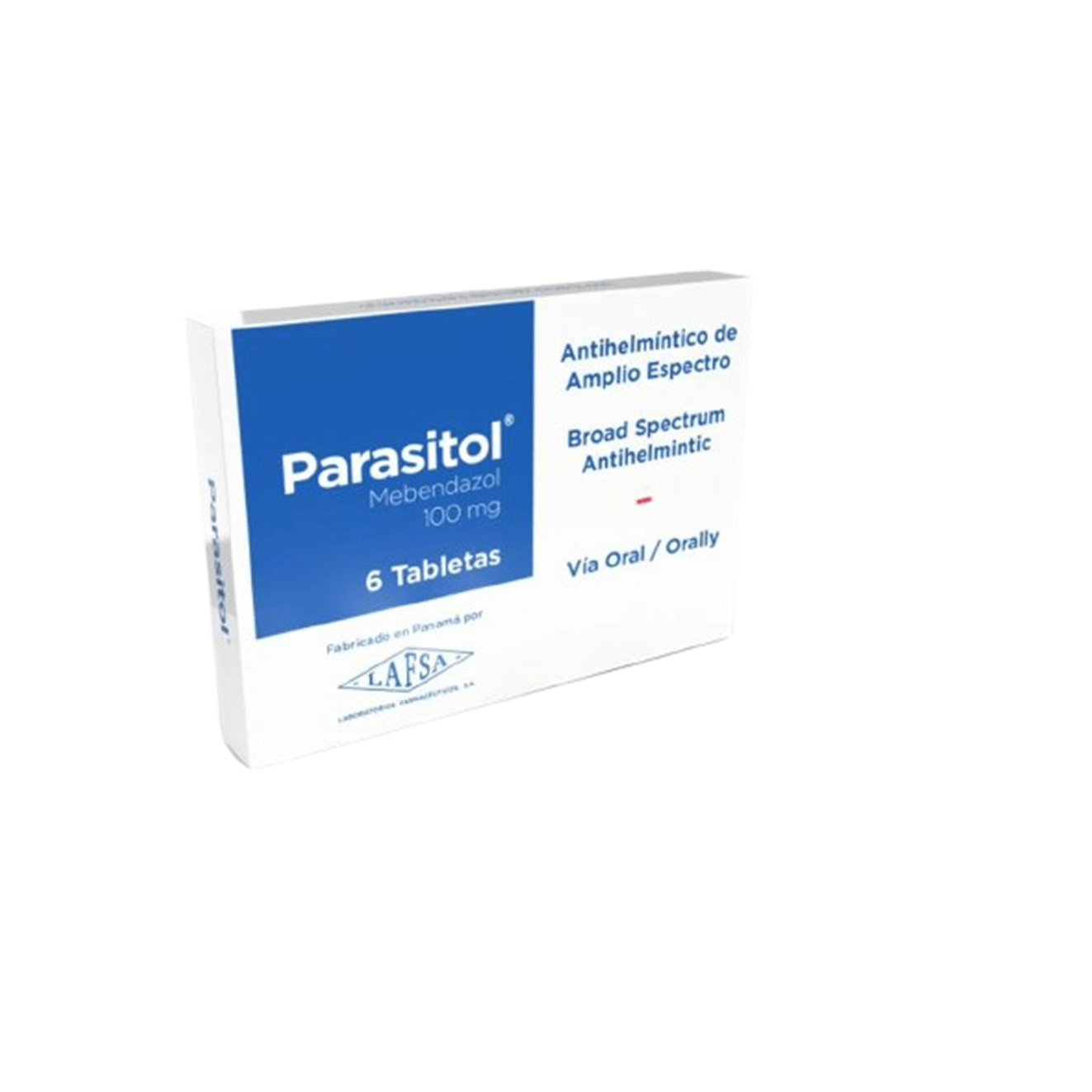 Lafsa Parasitol 100 Mg X 6 Tabletas