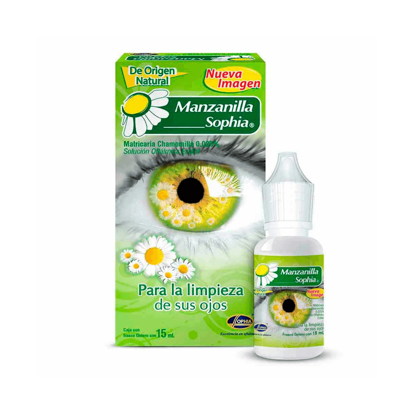 Gotas Oftalmicas Sophia 15 Ml Manzanilla
