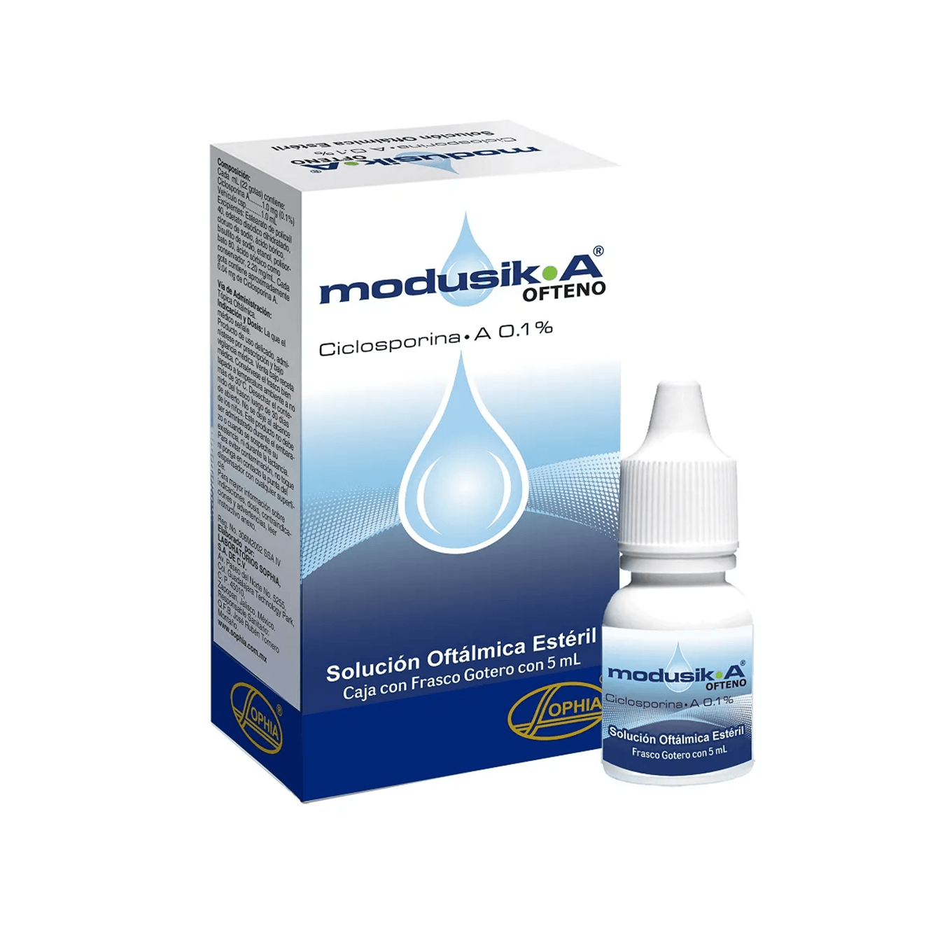 Sophia Modusik/A Gotas Oft 5 Ml