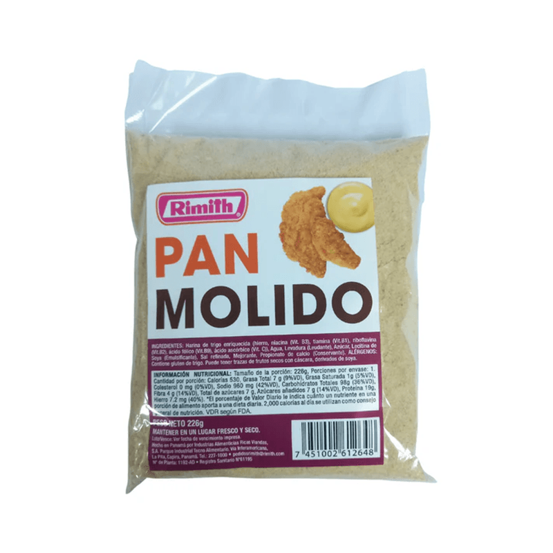 Pan RIMITH Molido 226g