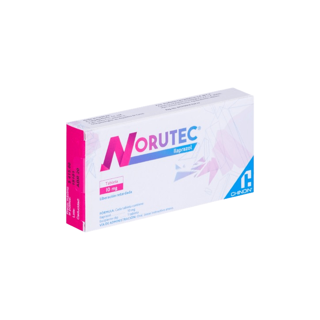 Norutec Chinoin X 14 Tabletas 10mg