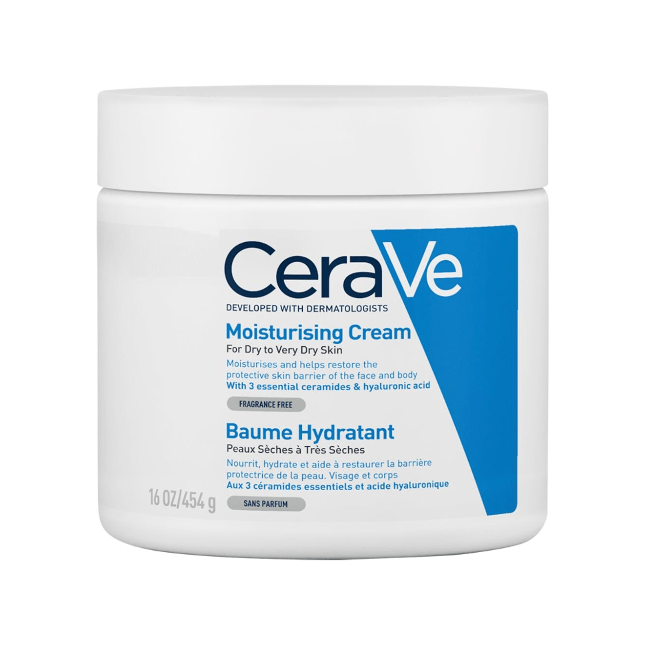 Moisturizing Cream Crema Hidratante Cerave Frasco 454 G