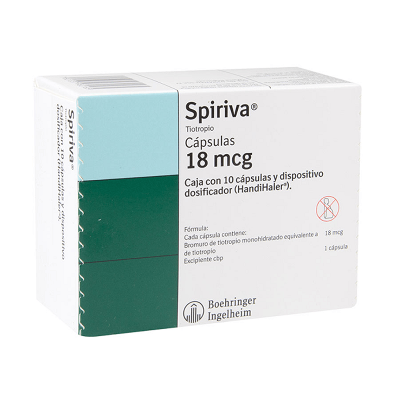 Spiriva Capsulas Boheringer Caja X 10 18 MCG