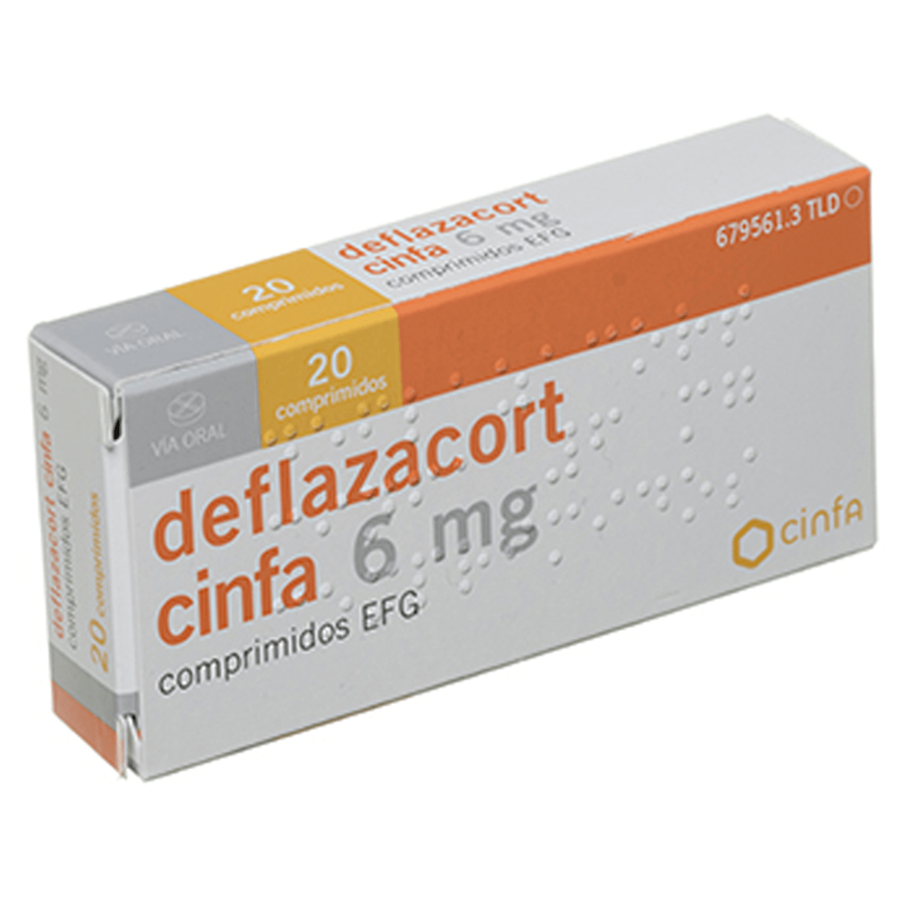 Deflazacort 6 Mg X 20 Comp. Cinfa Caja X 20 6 MG