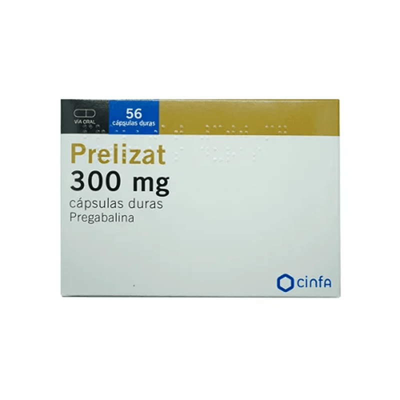 Prelizat Capsulas Cinfa Caja X 56 300 MG