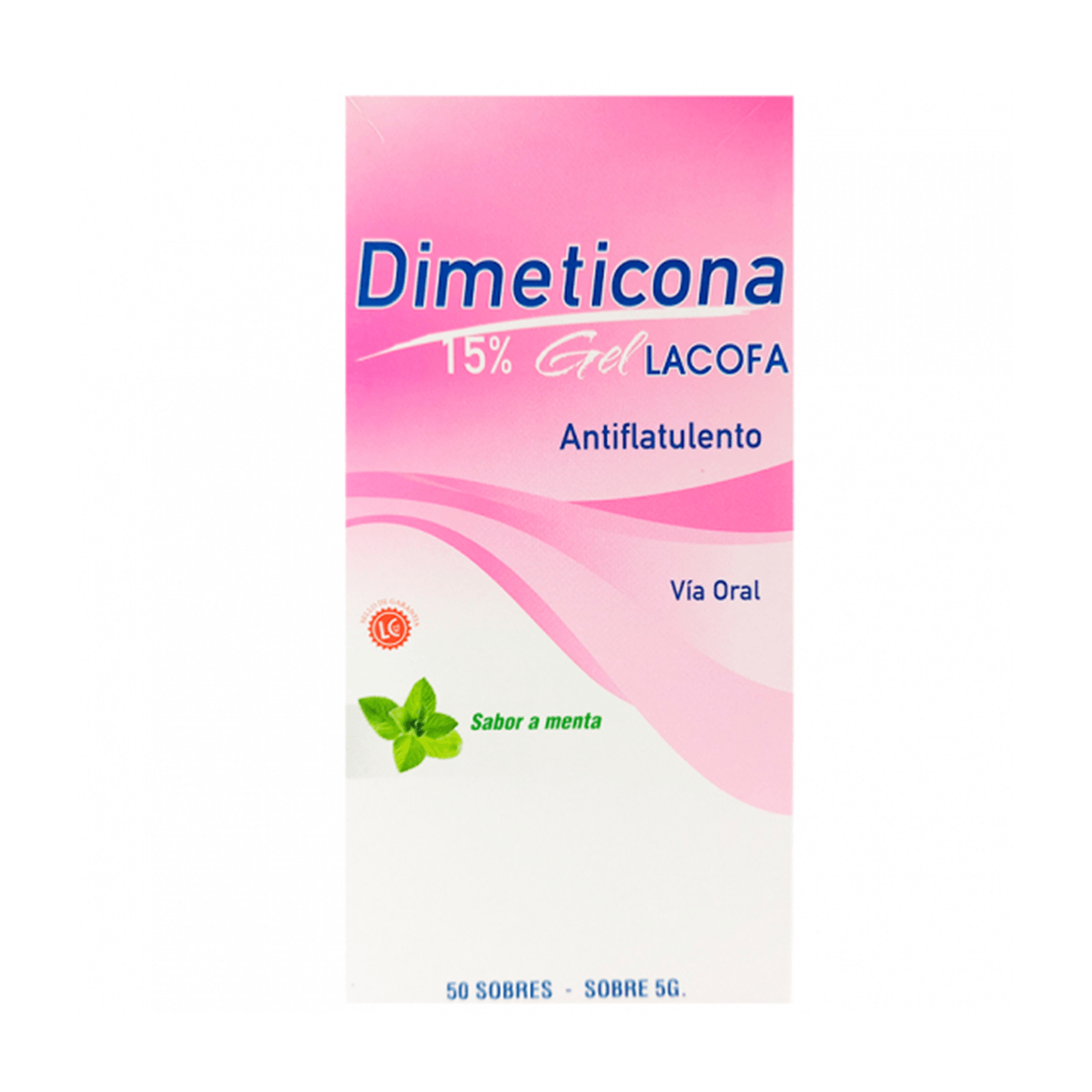 Dimeticona Gel Sobres 5G Lacofa Caja X 50 UN