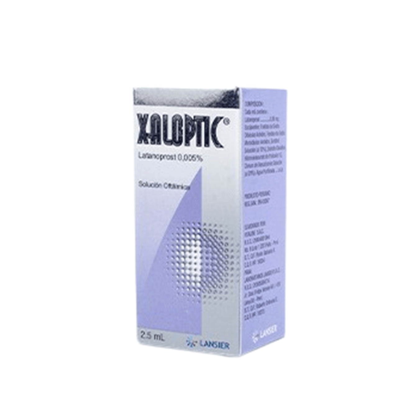 Xaloptic Solucion Oftalmica Lansier Frasco 2.5 ML