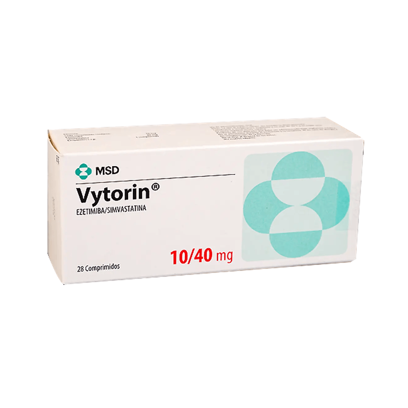 Vytorin Comprimidos Msd Caja X 28 10/40 MG