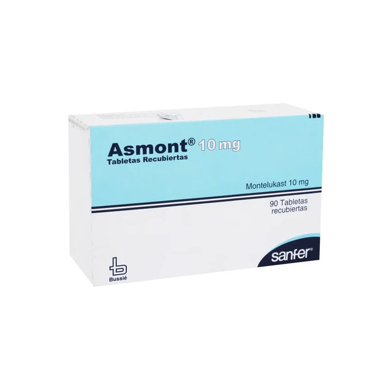 Asmont Tabletas Masticable Sanfer Caja X 90 10 MG