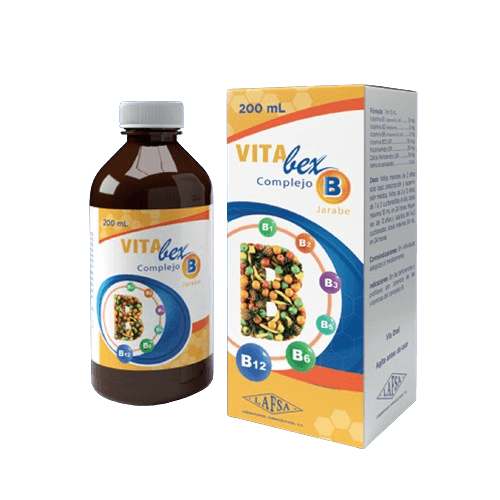 Jarabe Vitabex Complejo B Lafsa 200 Ml