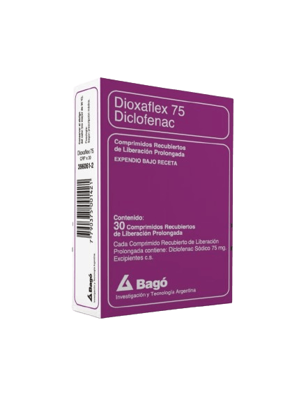 Dioxaflex 75Mg Diclofenac 1 Tableta