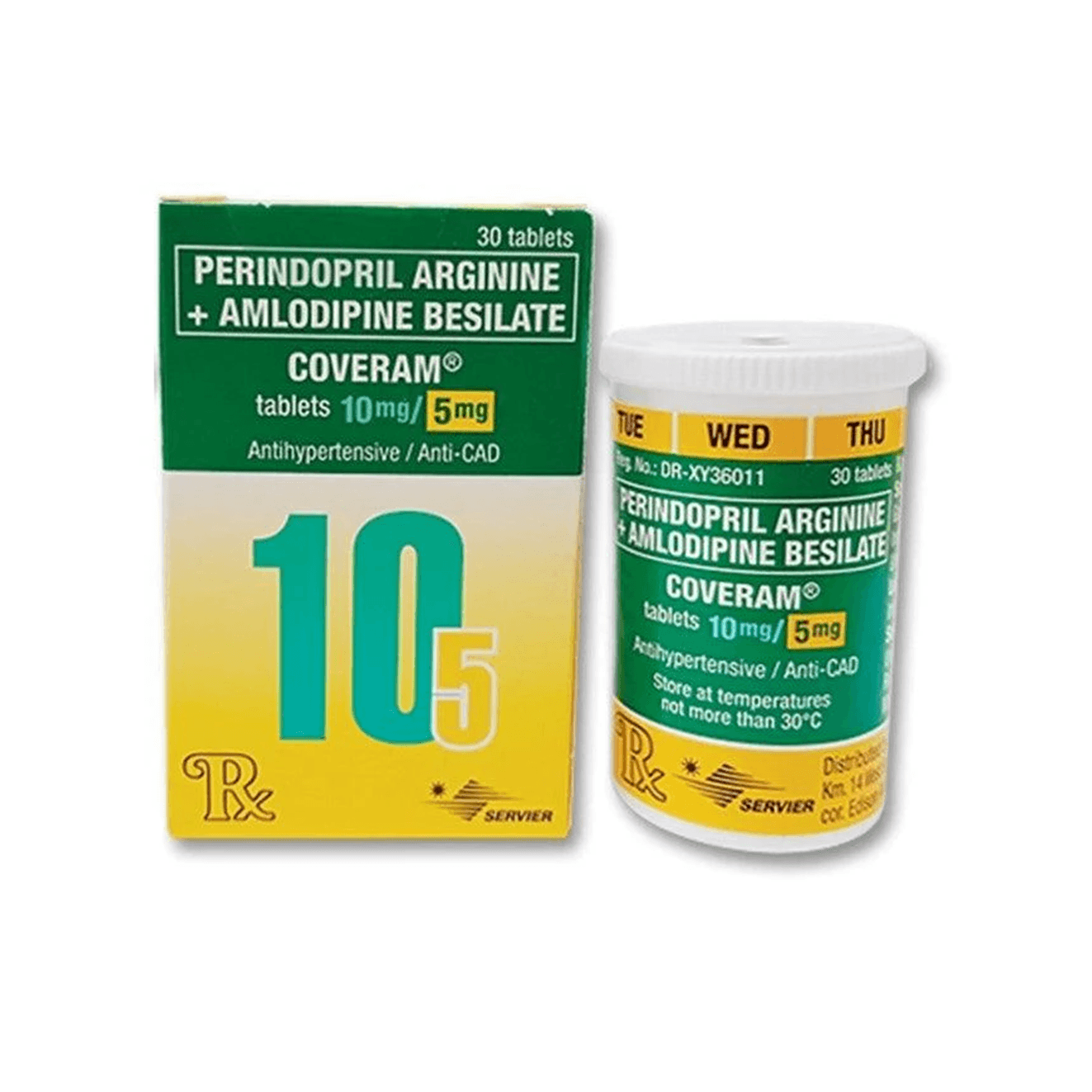 Coveram 10Mg5Mg-Amarillo