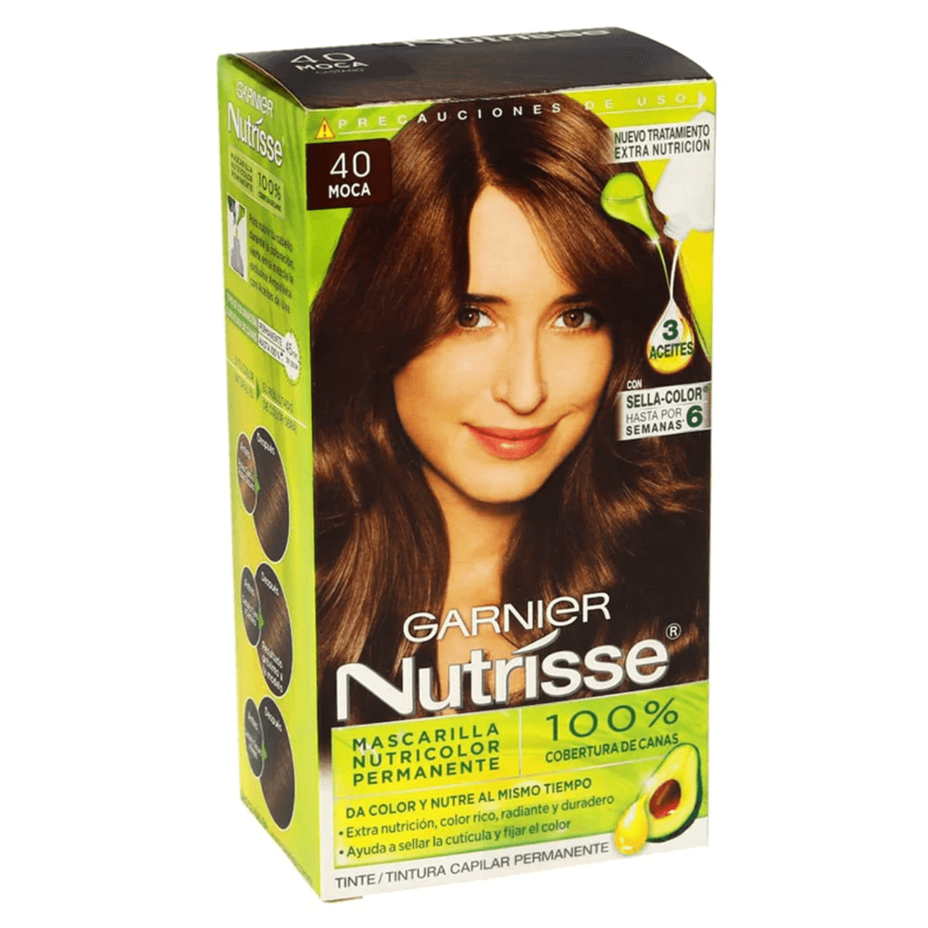 Nutrisse Tono 40 Moca Castano Garnier Caja X 1 UNI