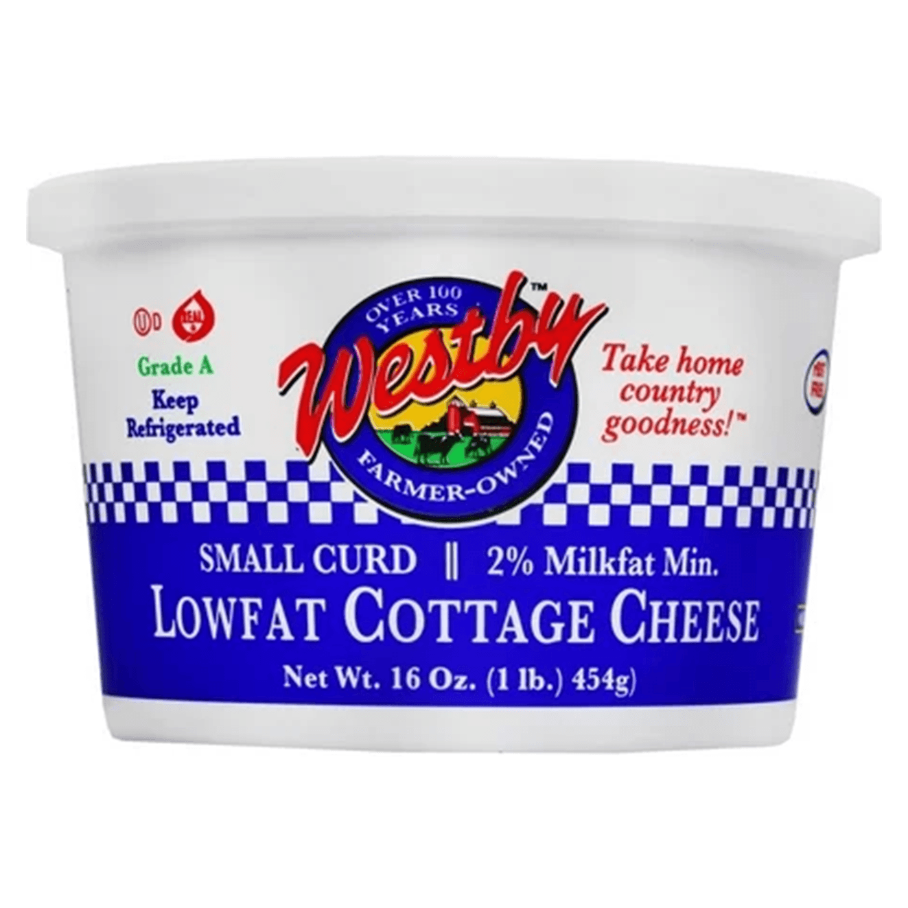 Lowfat Cottage Cheese Westby 454 G