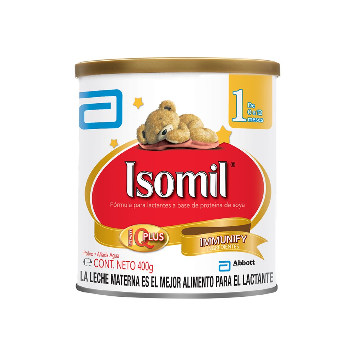 Fórmula Infantil Isomil 400 Gr Sin Lactosa Inicio #1