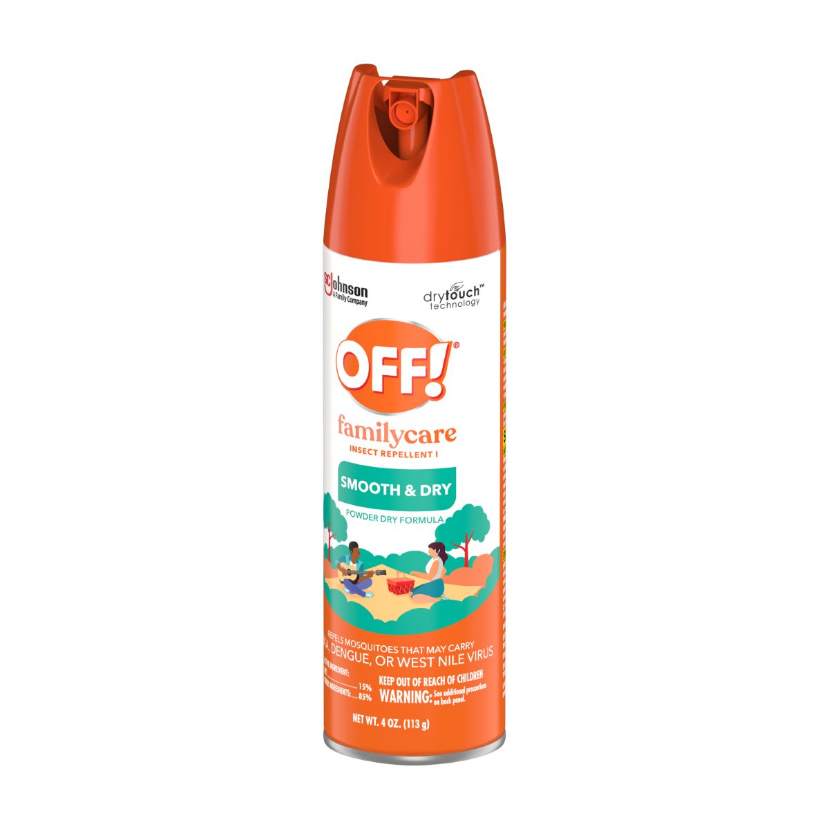 Repelente de Insectos en Aerosol Smooth & Dry 113gr