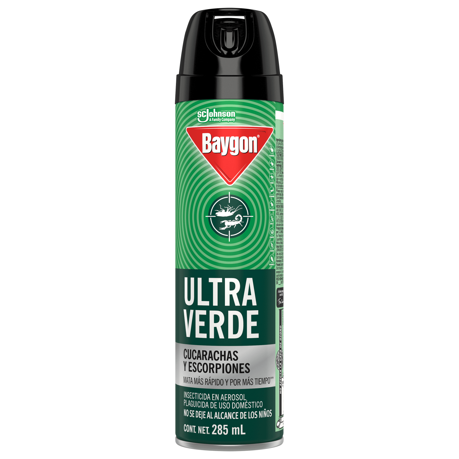 Baygon Ultra verde Insecticida en Aerosol 200ml