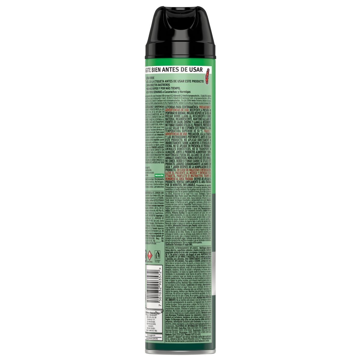 Baygon Ultra verde Insecticida en Aerosol 400 mL