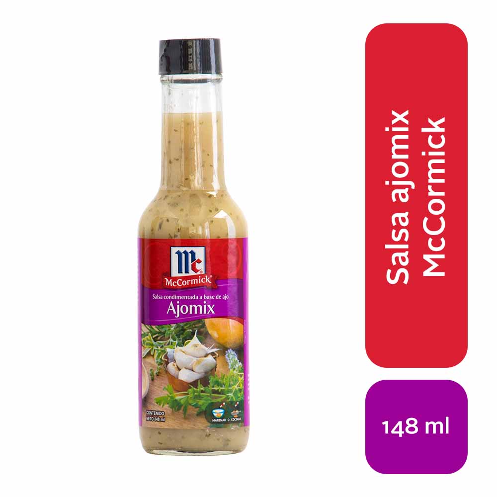Salsa Condimentada McCormick Ajomix 148 ML