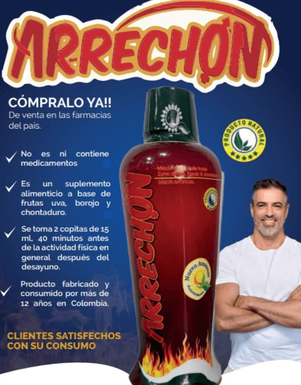 Bebida Afrodisíaca Arrechón 500 ML