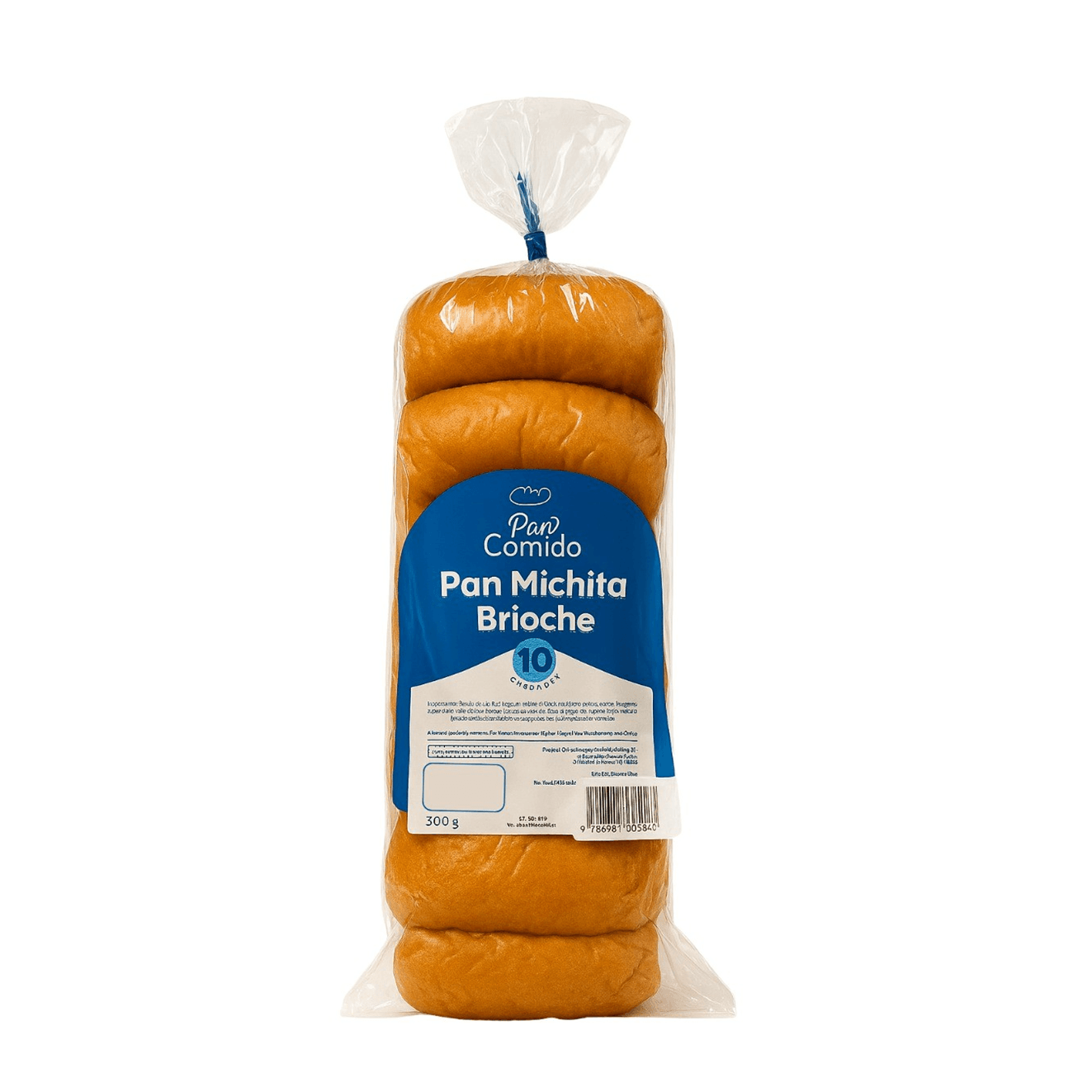 Pan Michita Brioche Pan Comido 10 Unidades 300 G