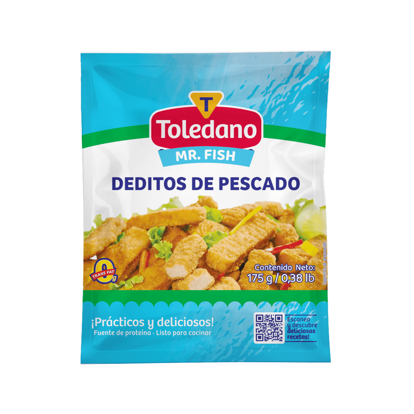 Deditos De Pescado Toledano Mr. Fish 175 G